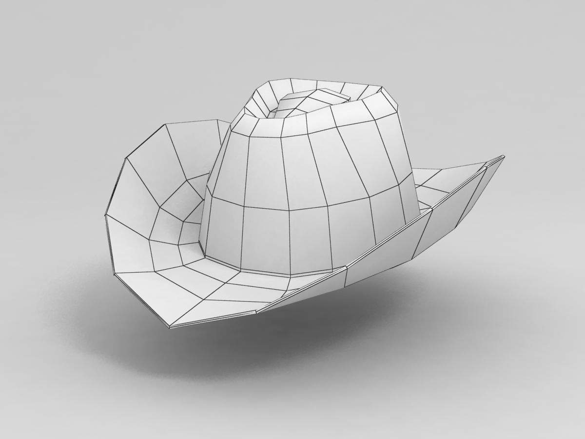3D cowboy hat - TurboSquid 1245464