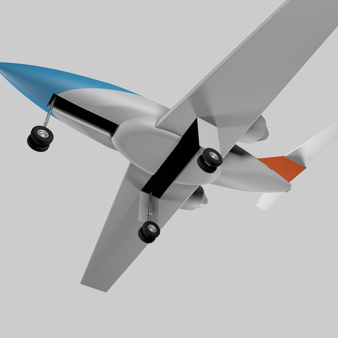3d Cute Jet