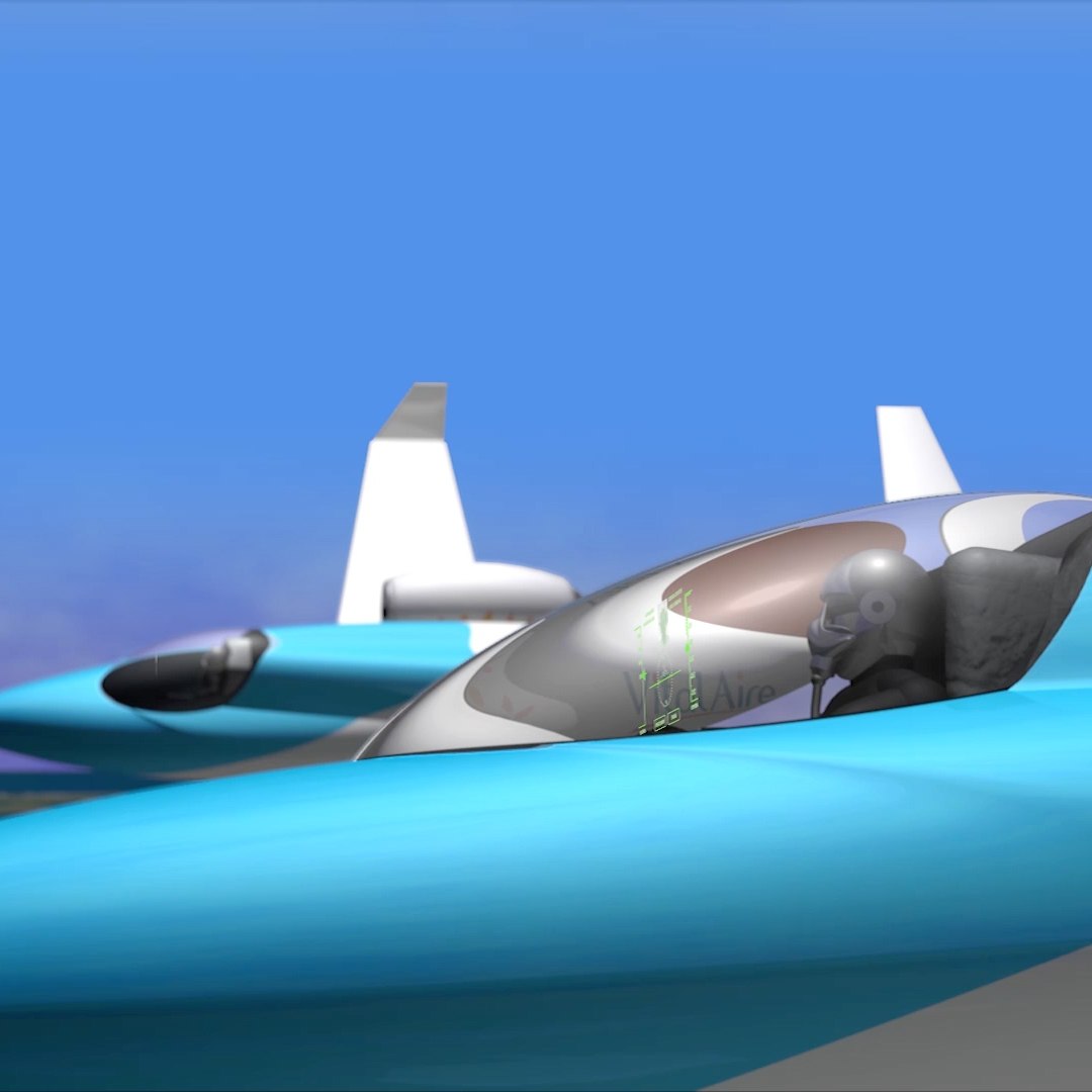 3d Cute Jet