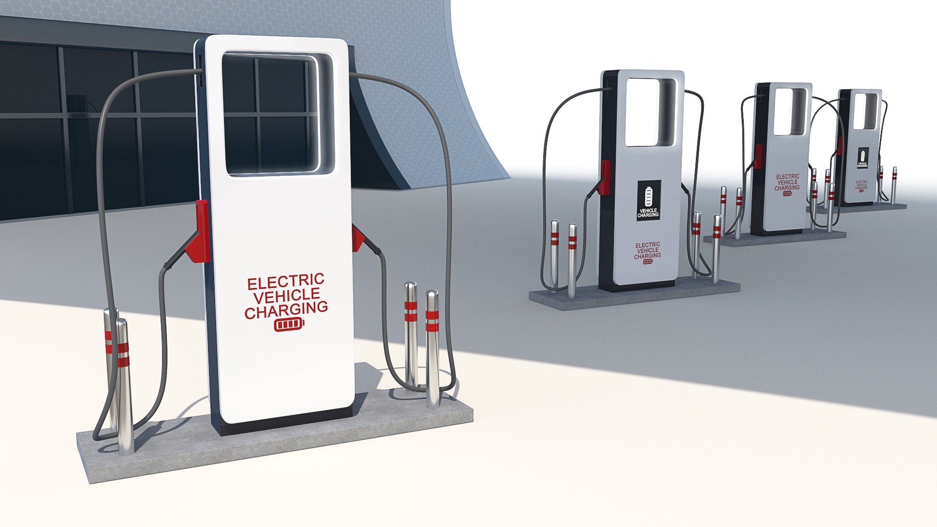 3D Electric Vehicle Charging Model - TurboSquid 2060860