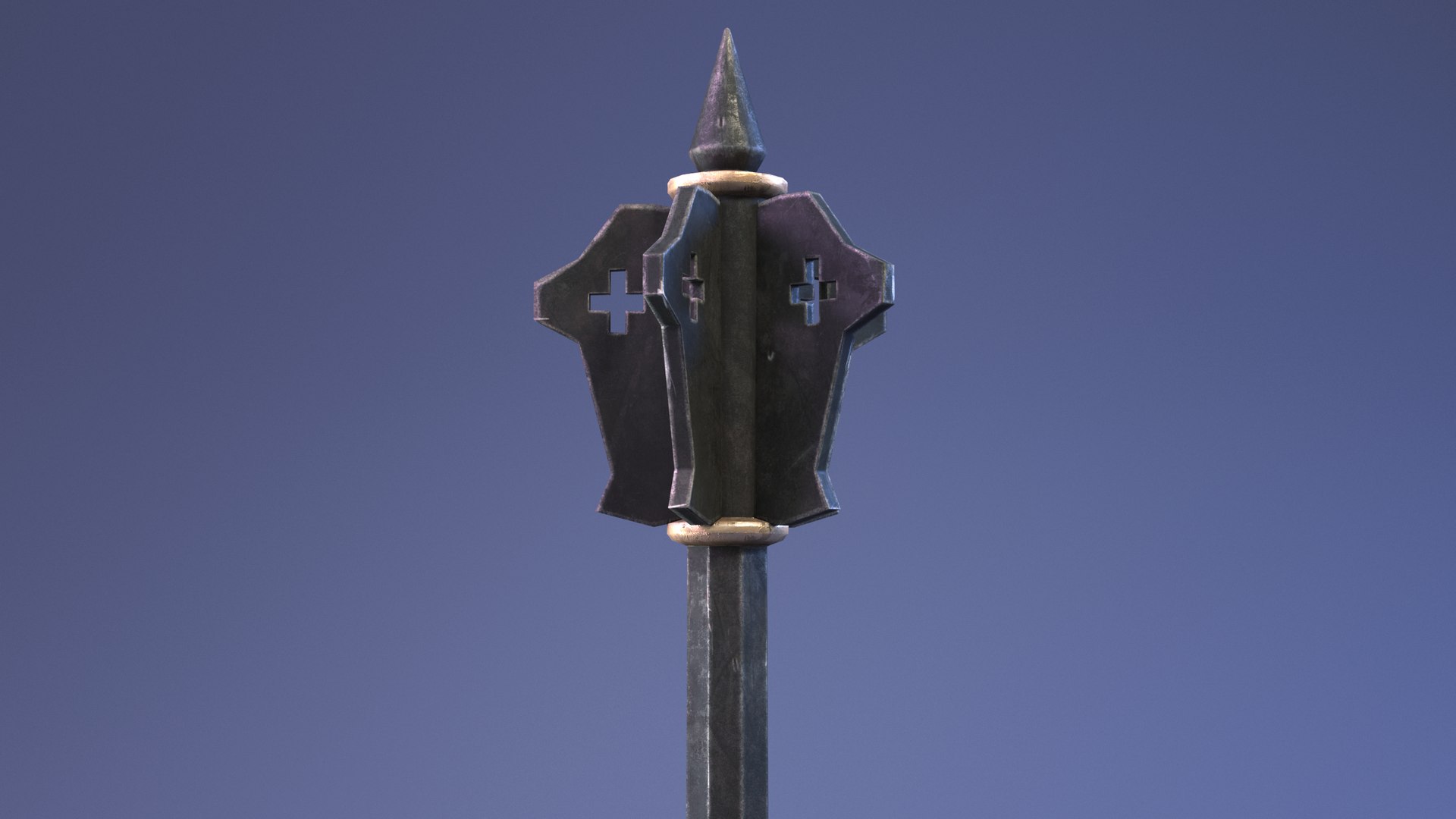 3D model Stylized Mace - TurboSquid 2153201