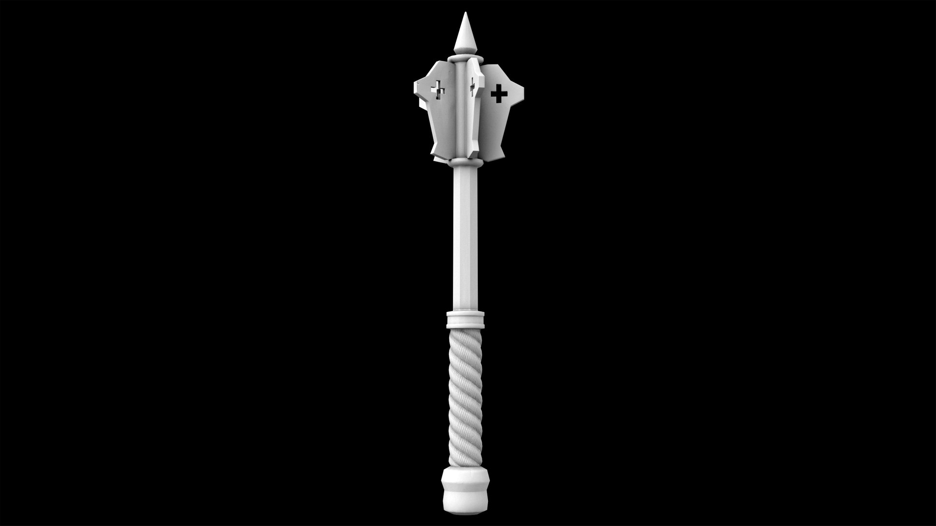 3D model Stylized Mace - TurboSquid 2153201