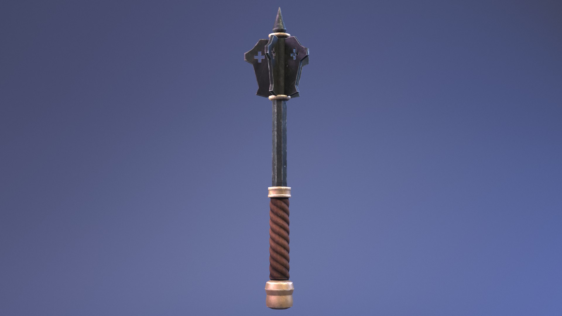 3D model Stylized Mace - TurboSquid 2153201