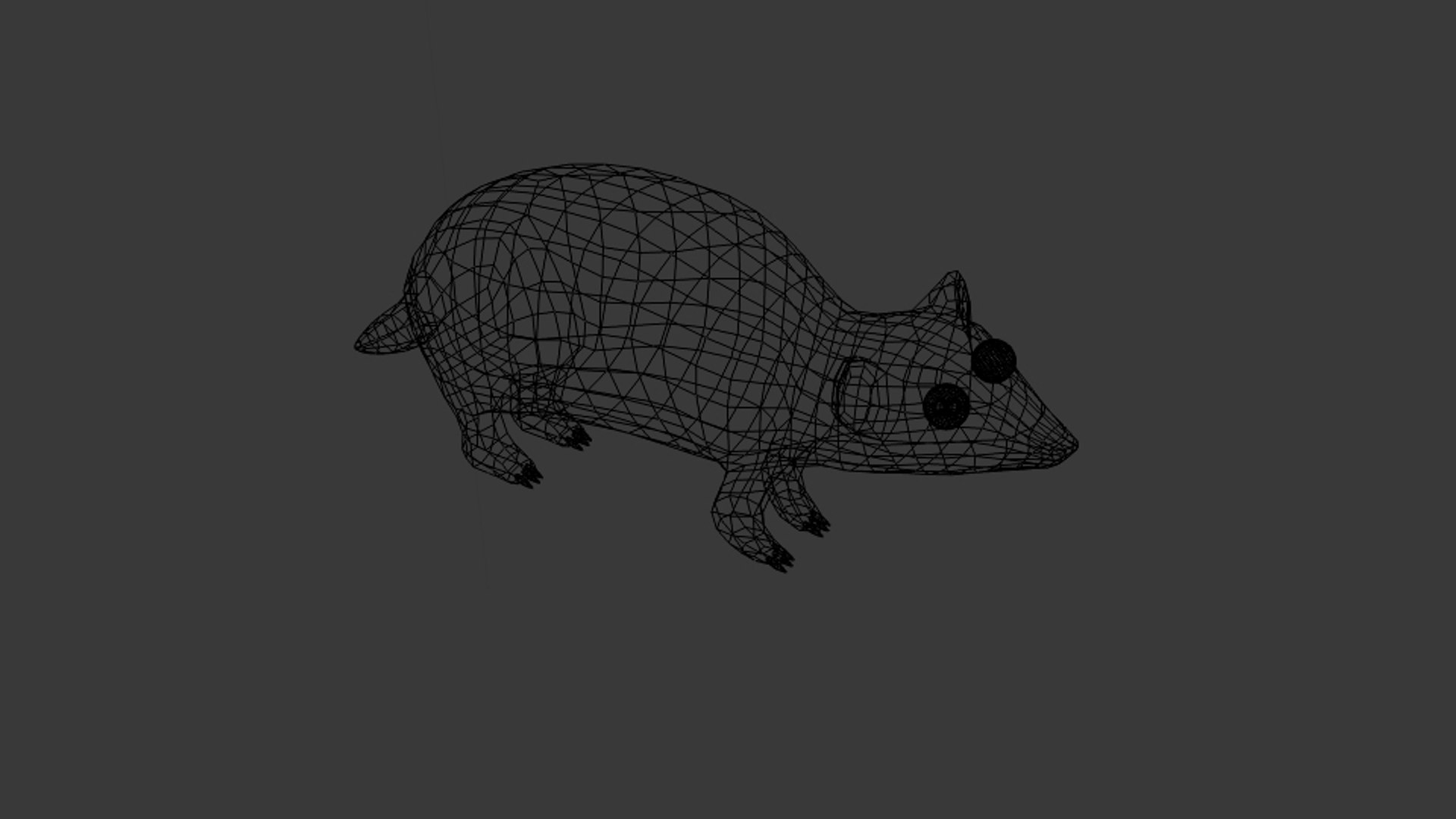 3D badger base mesh model - TurboSquid 1229968