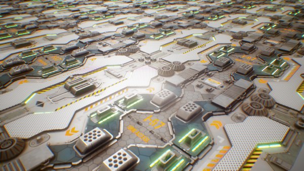 Texture industrial sci fi