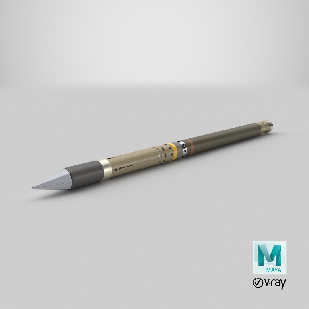 Mistral Air Defence Missile 3D Model - TurboSquid 2391397