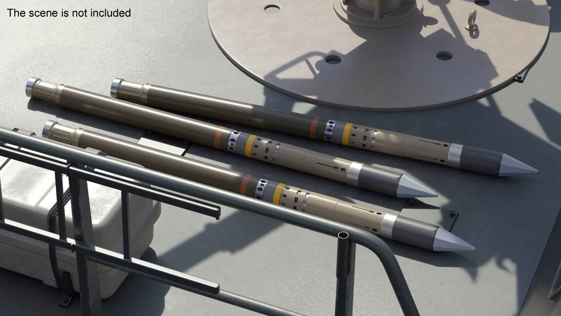 Mistral Air Defence Missile 3D Model - TurboSquid 2391397