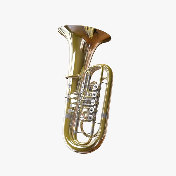 3D euphonium model - TurboSquid 1427807