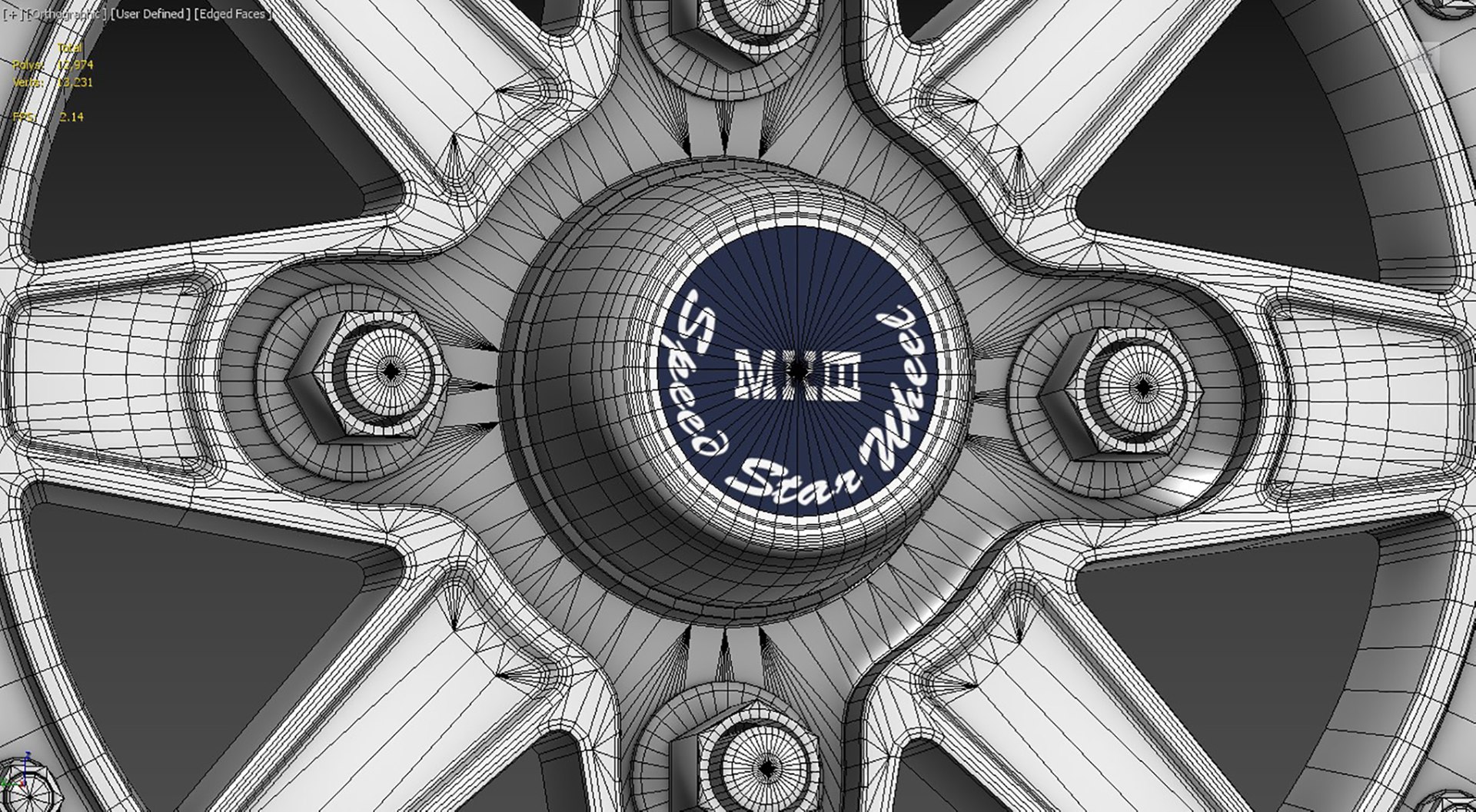 SSR Speed Star Racing MK-III Wheel 14 Inch 3D Model - TurboSquid 2004915