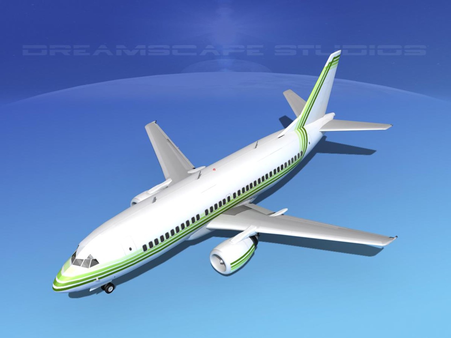 Boeing 737 737-300 3d Model