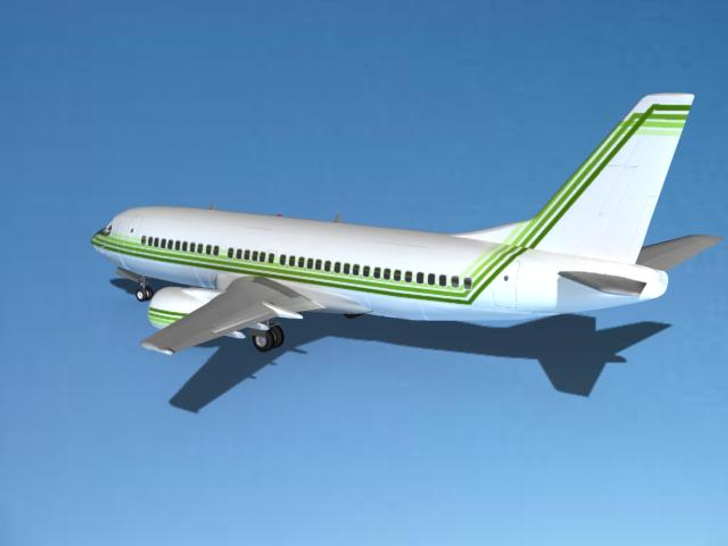 Boeing 737 737-300 3d Model