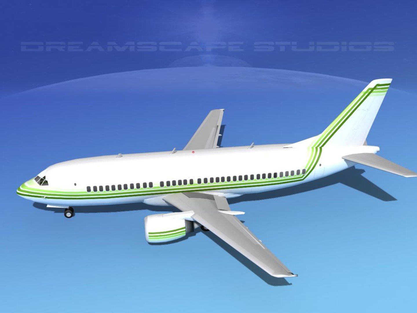 Boeing 737 737-300 3d Model