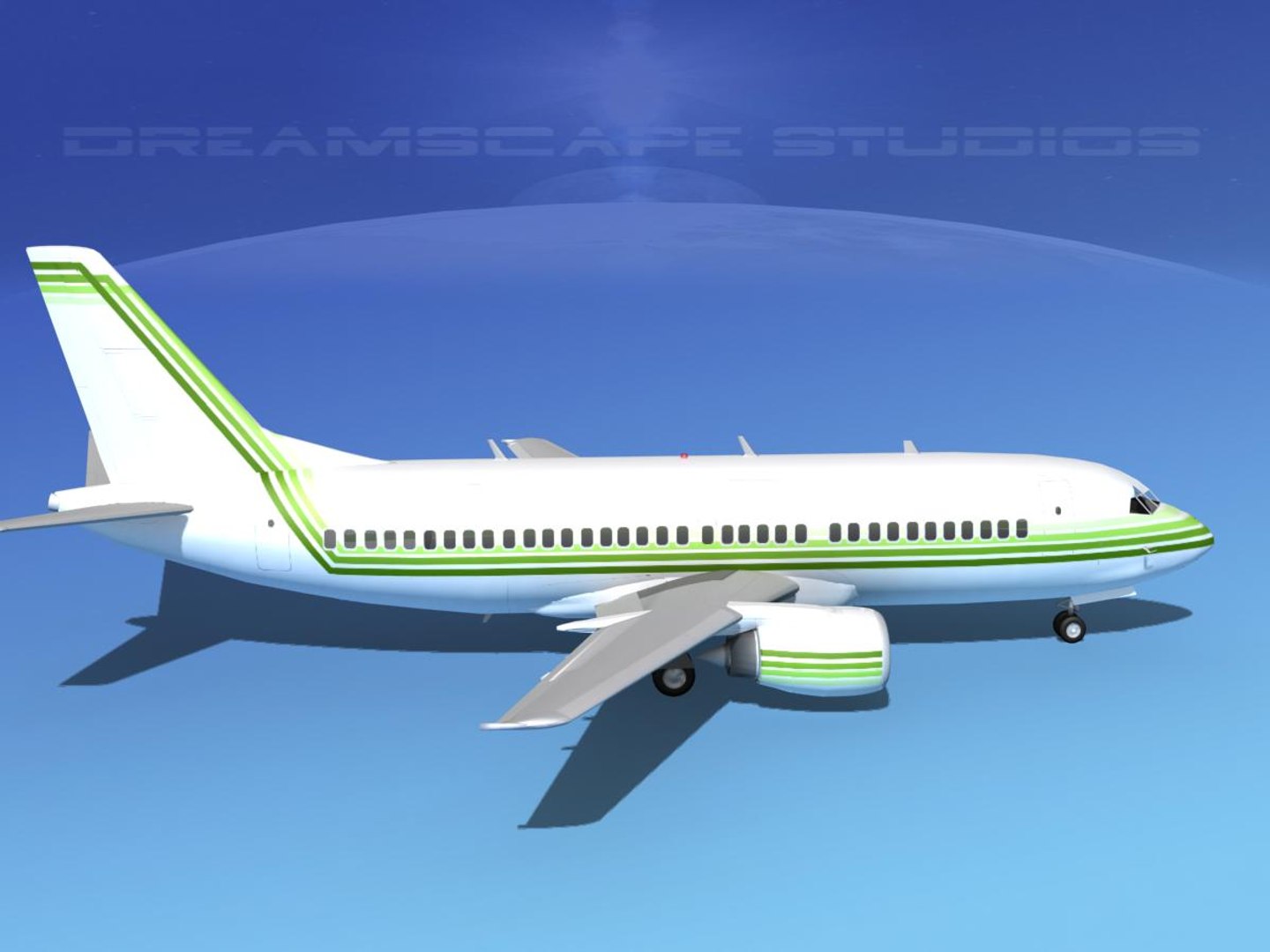 Boeing 737 737-300 3d Model