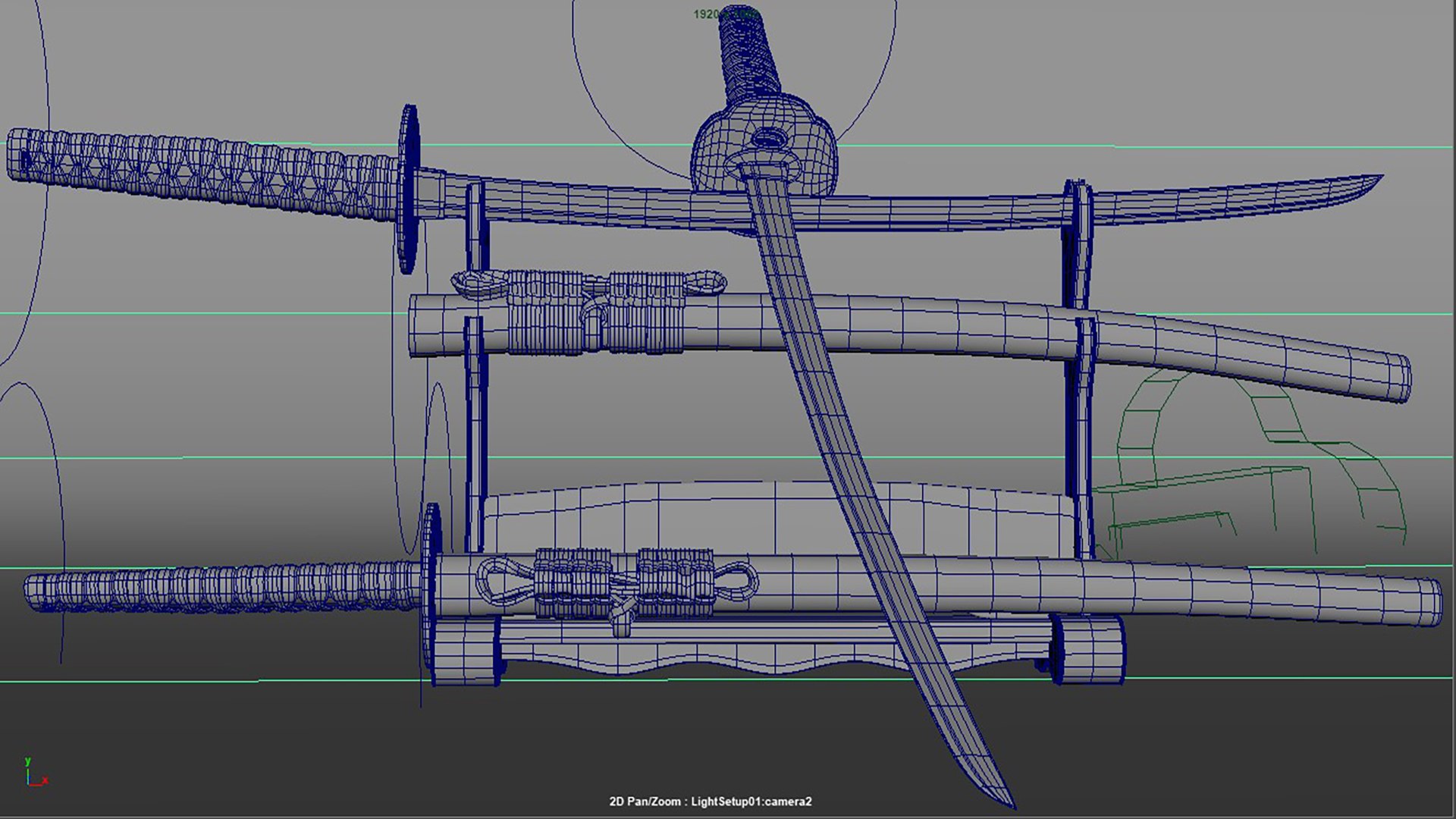 3D Katana Sword - TurboSquid 1969608