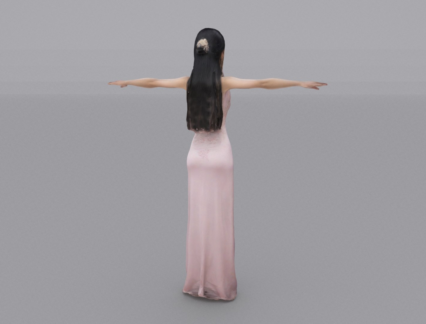 3D Realistic Chinese Woman 3D Model - TurboSquid 2340536