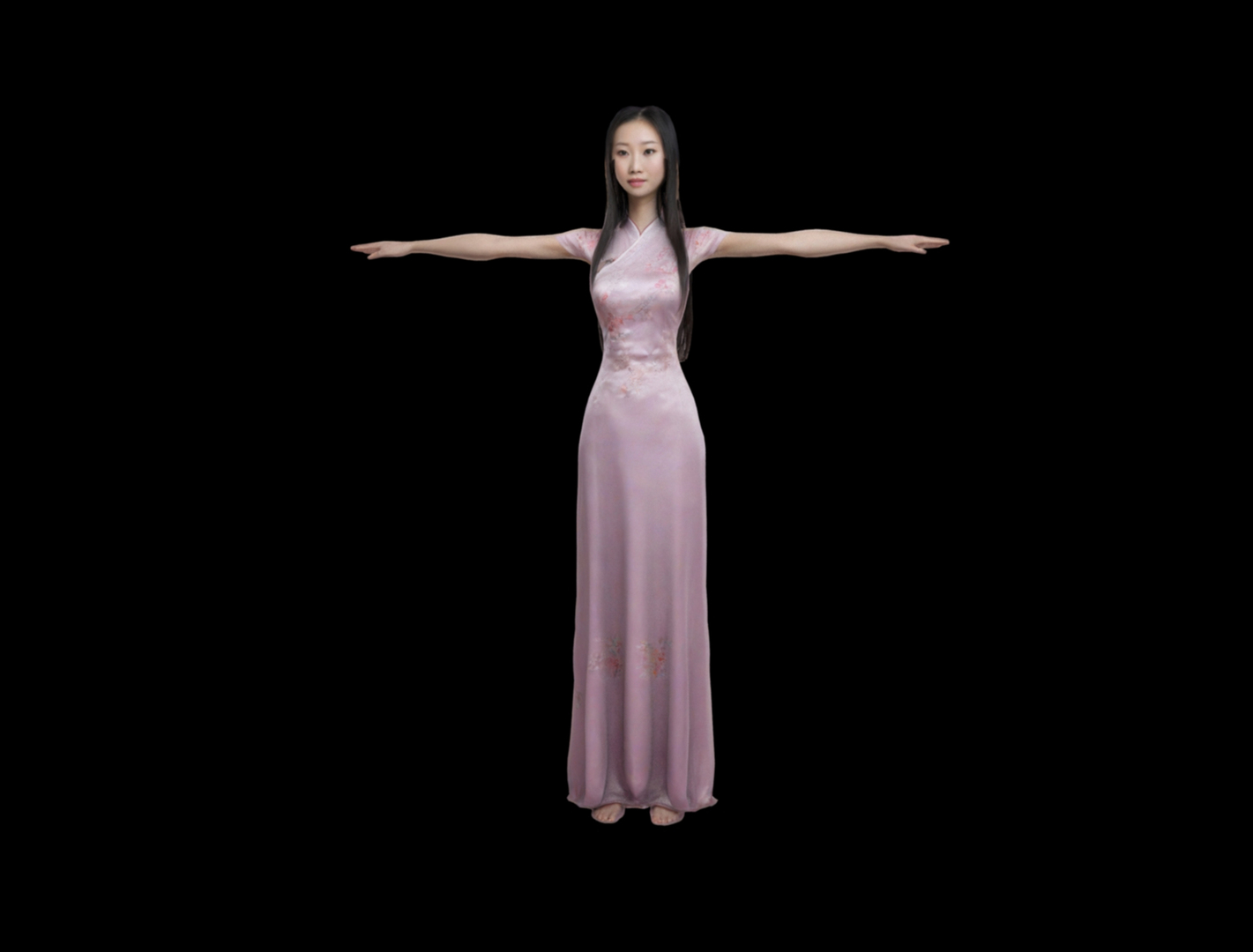 3D Realistic Chinese Woman 3D Model - TurboSquid 2340536