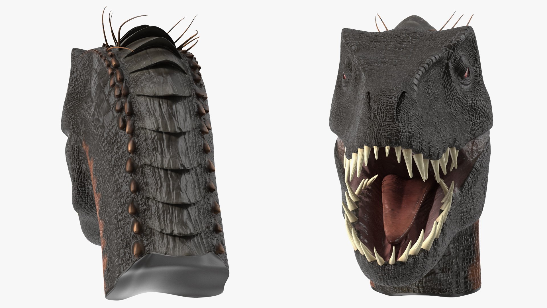 Indoraptor Head 3D - TurboSquid 1884885