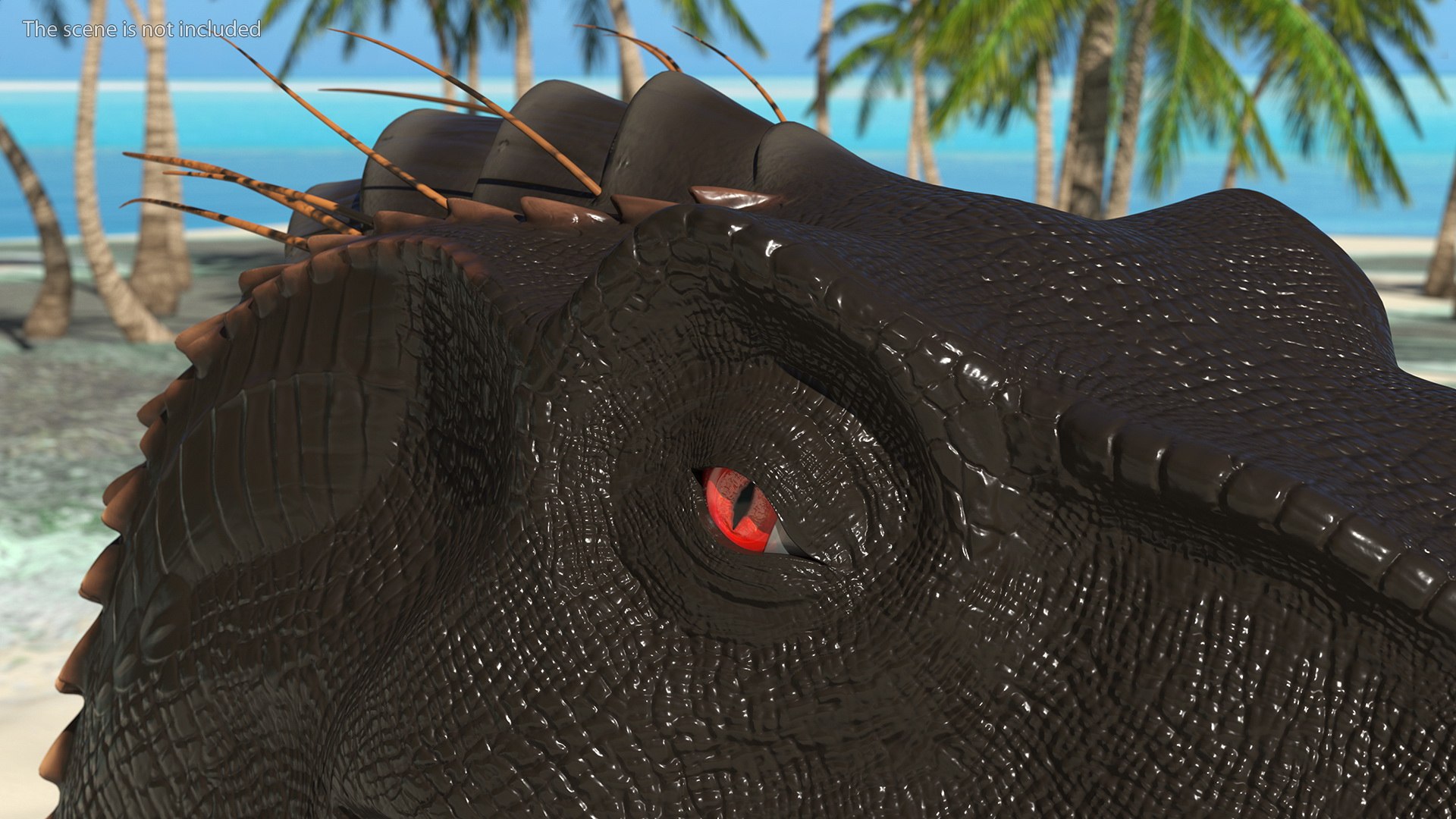 Indoraptor Head 3D - TurboSquid 1884885