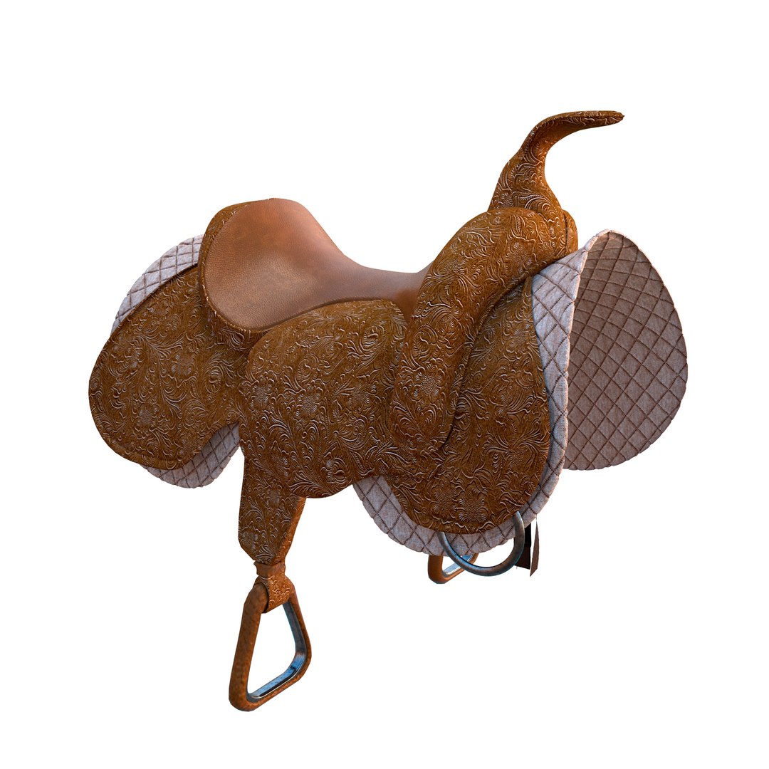Leather Saddle Horses 3D Model - TurboSquid 1588704