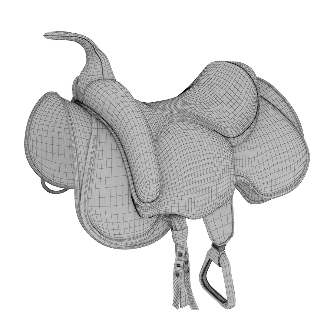 Leather Saddle Horses 3D Model - TurboSquid 1588704