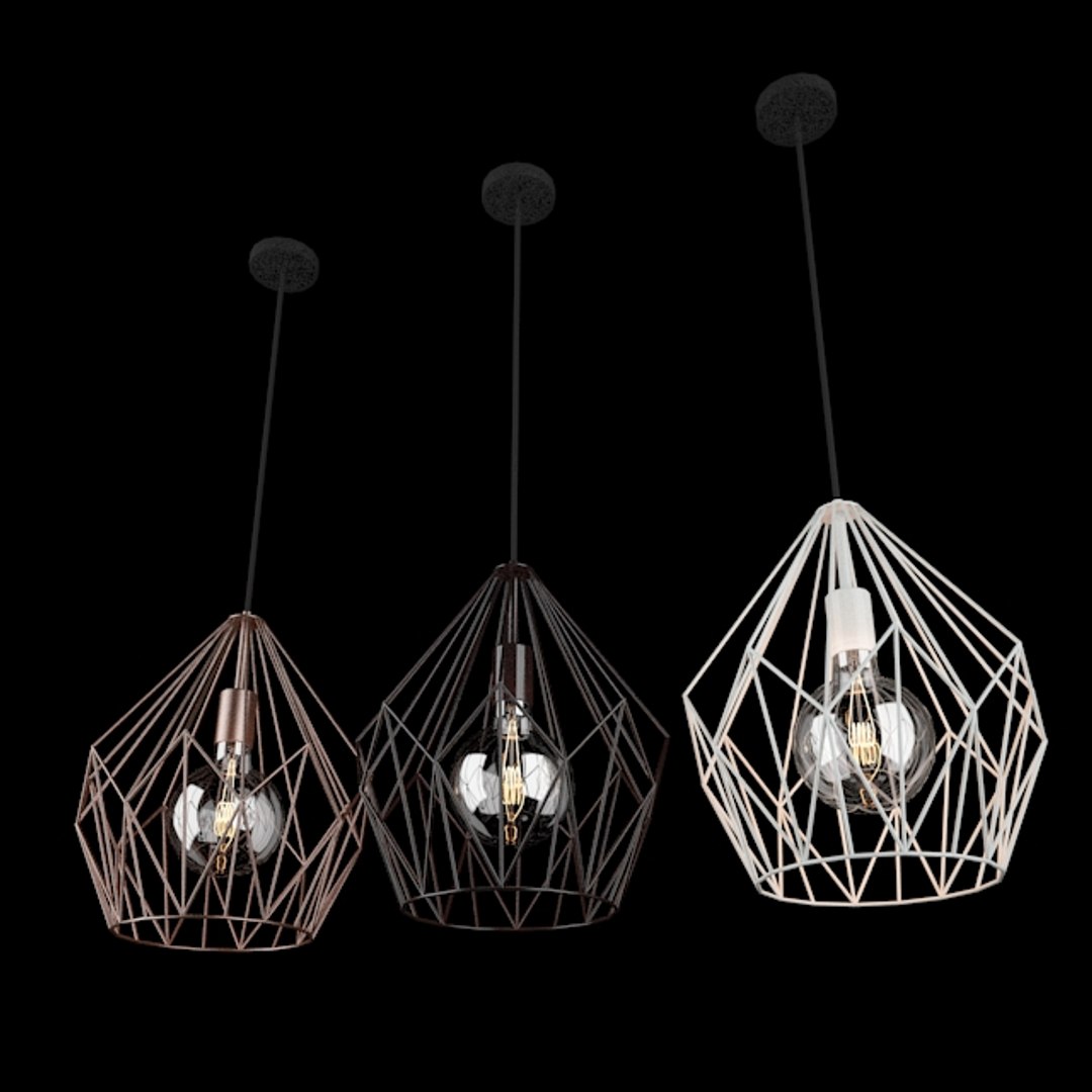 eglo vintage 49258 3d max