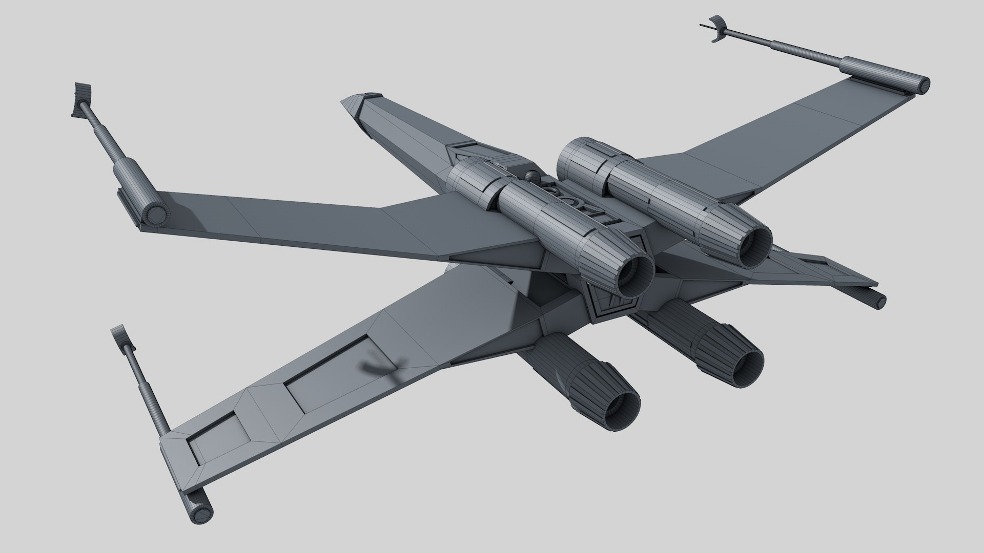 X Wing 3D Model - TurboSquid 2077593