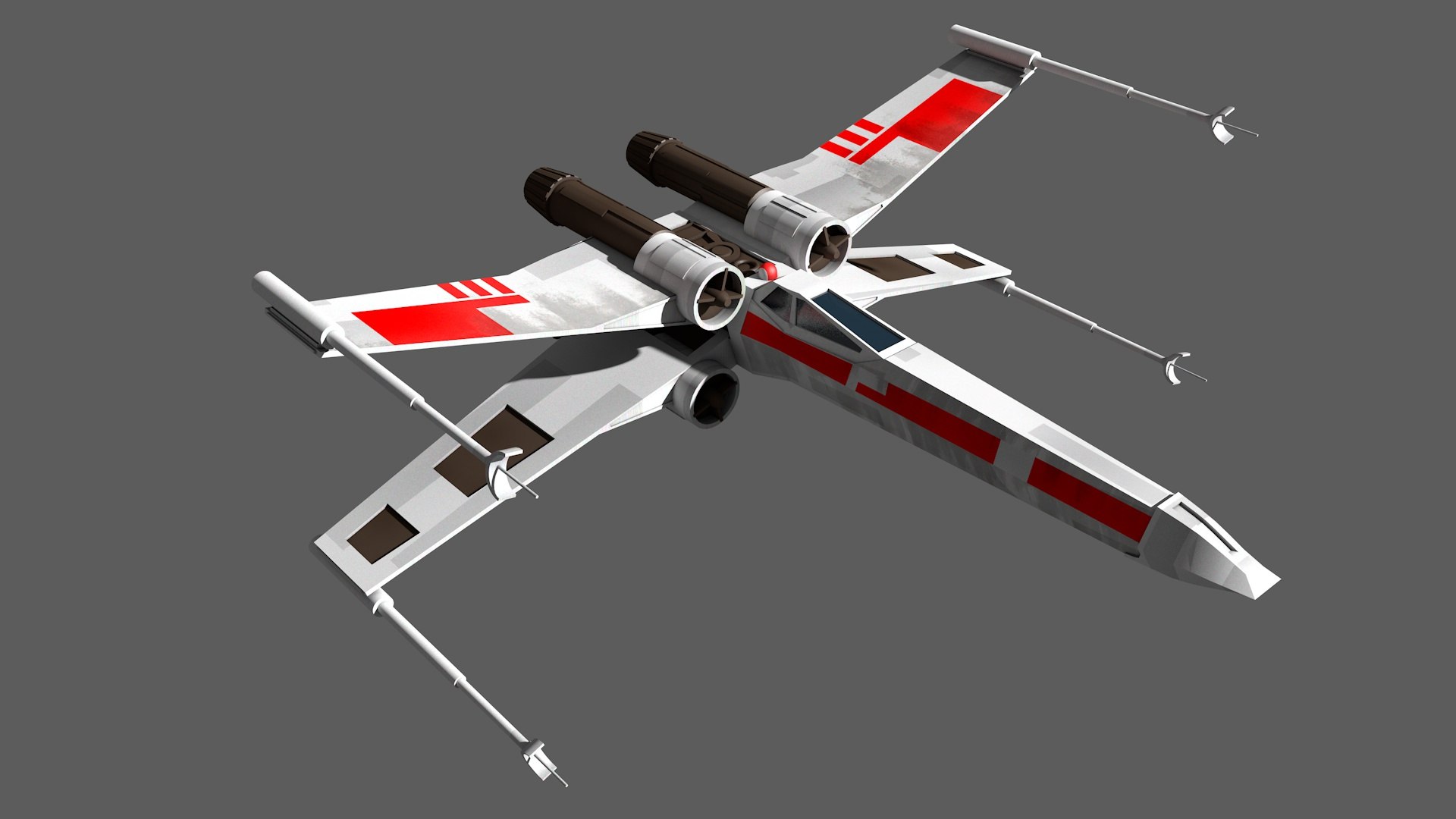 X Wing 3D Model - TurboSquid 2077593