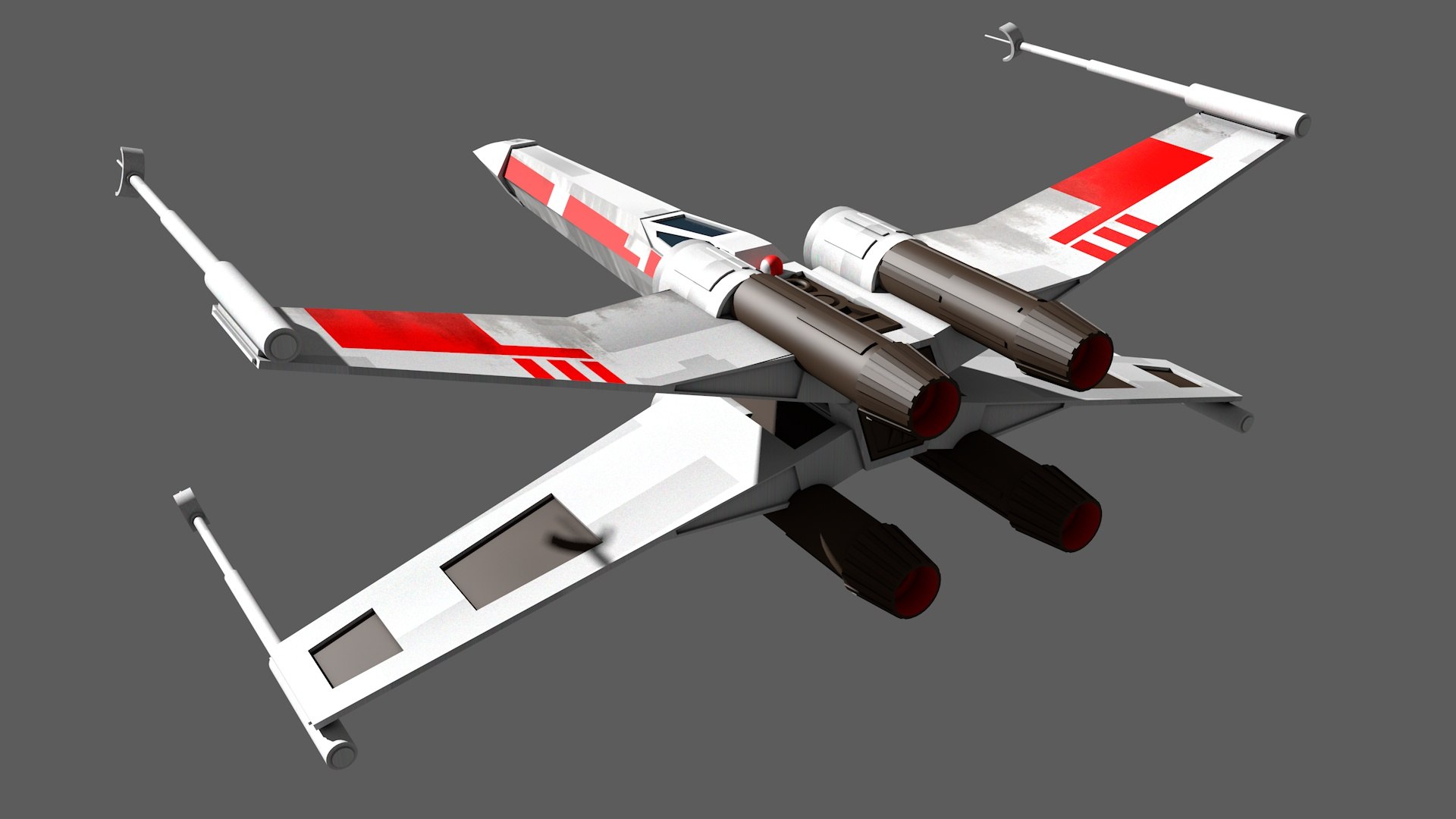 X Wing 3D Model - TurboSquid 2077593