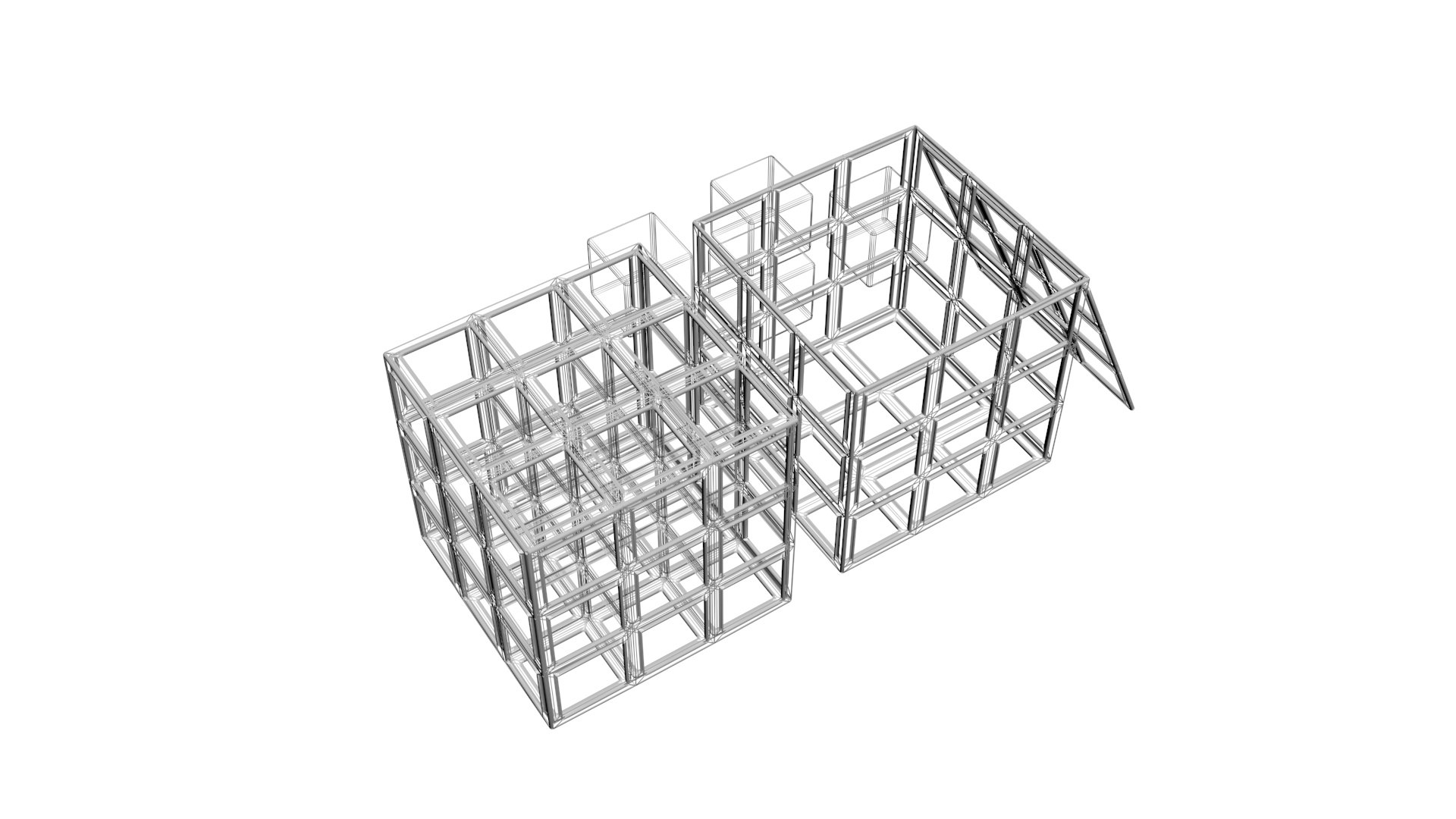 3D Cage Rubiks Cube Model - TurboSquid 1825680