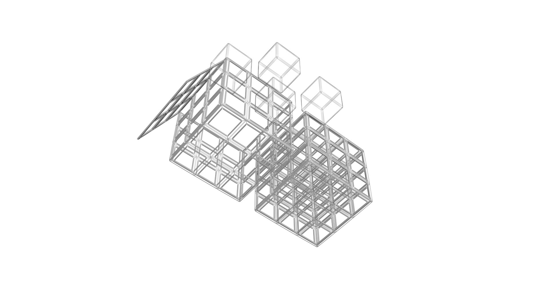 3D Cage Rubiks Cube Model - TurboSquid 1825680