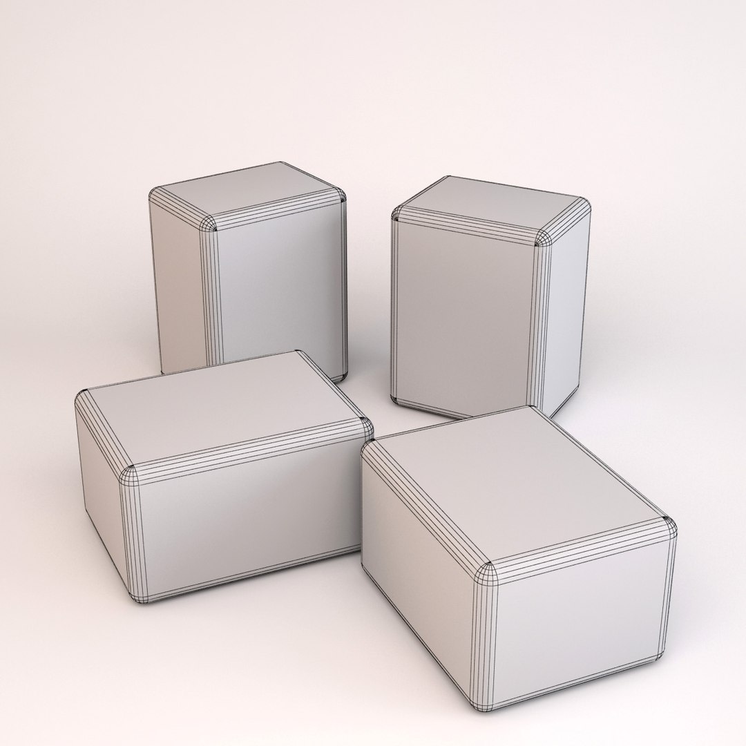 Mahjong Set 3d Model