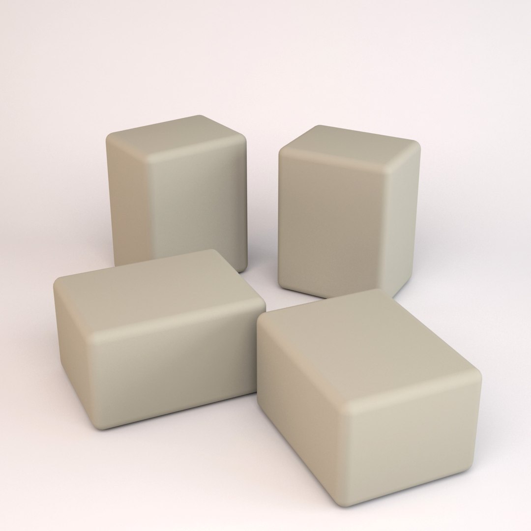 Mahjong Set 3d Model