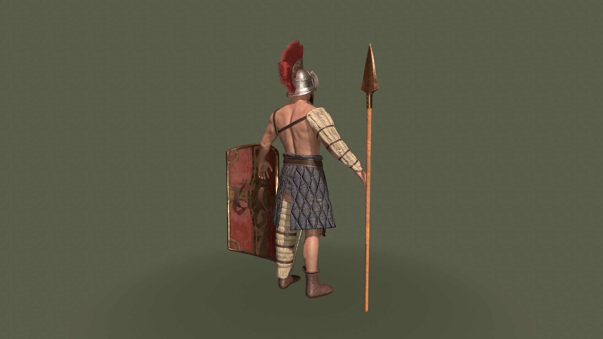 Gladiator Model - TurboSquid 2103110