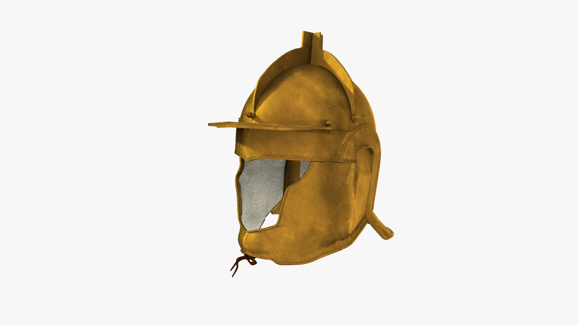 3D Model Roman Auxiliary Cavalry Helmet Type E - TurboSquid 1814599