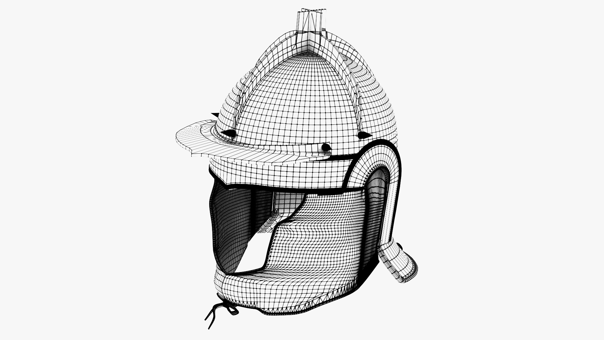 3D Model Roman Auxiliary Cavalry Helmet Type E - TurboSquid 1814599