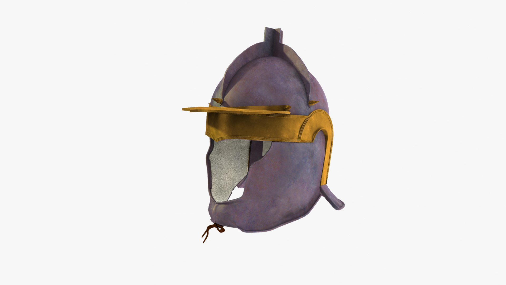 3D Model Roman Auxiliary Cavalry Helmet Type E - TurboSquid 1814599