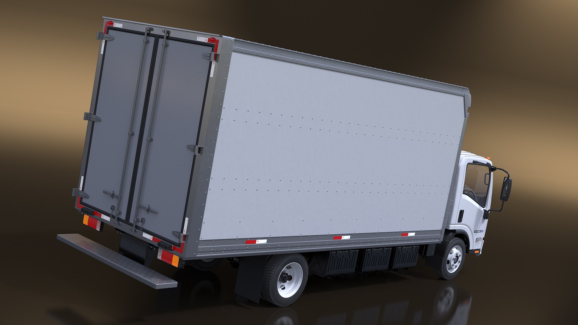 Electric Isuzu Truck NRR EV 176 Inch 3D Model - TurboSquid 2386200