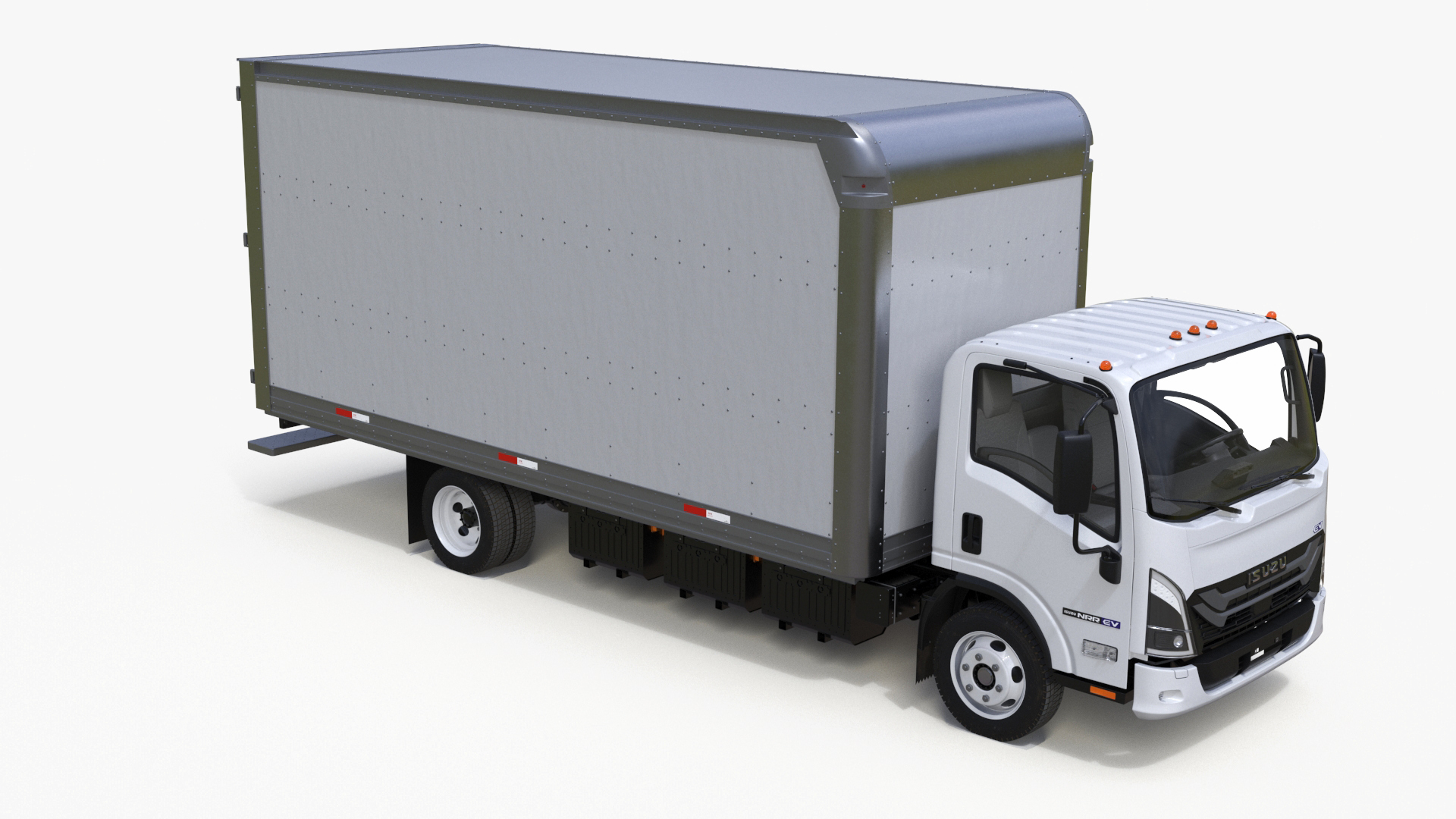 Electric Isuzu Truck NRR EV 176 Inch 3D Model - TurboSquid 2386200