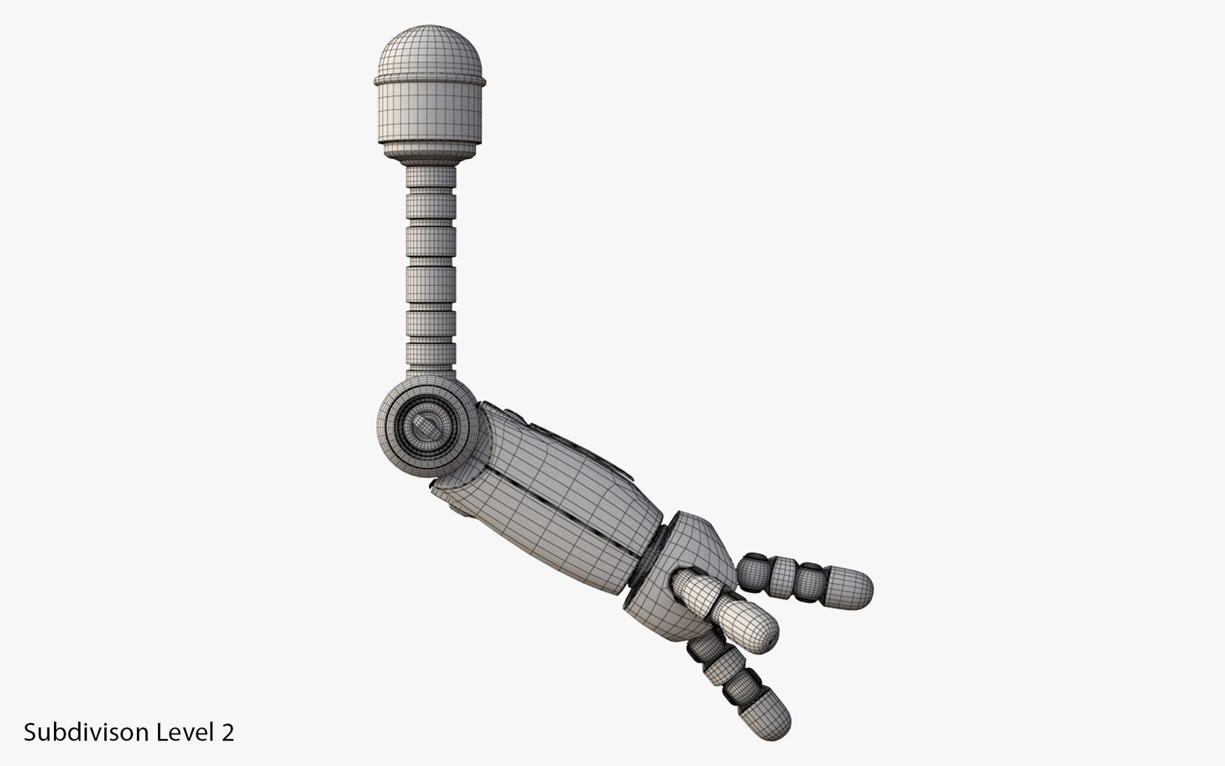 Arm Robot Rigged 3D Model - TurboSquid 1716221