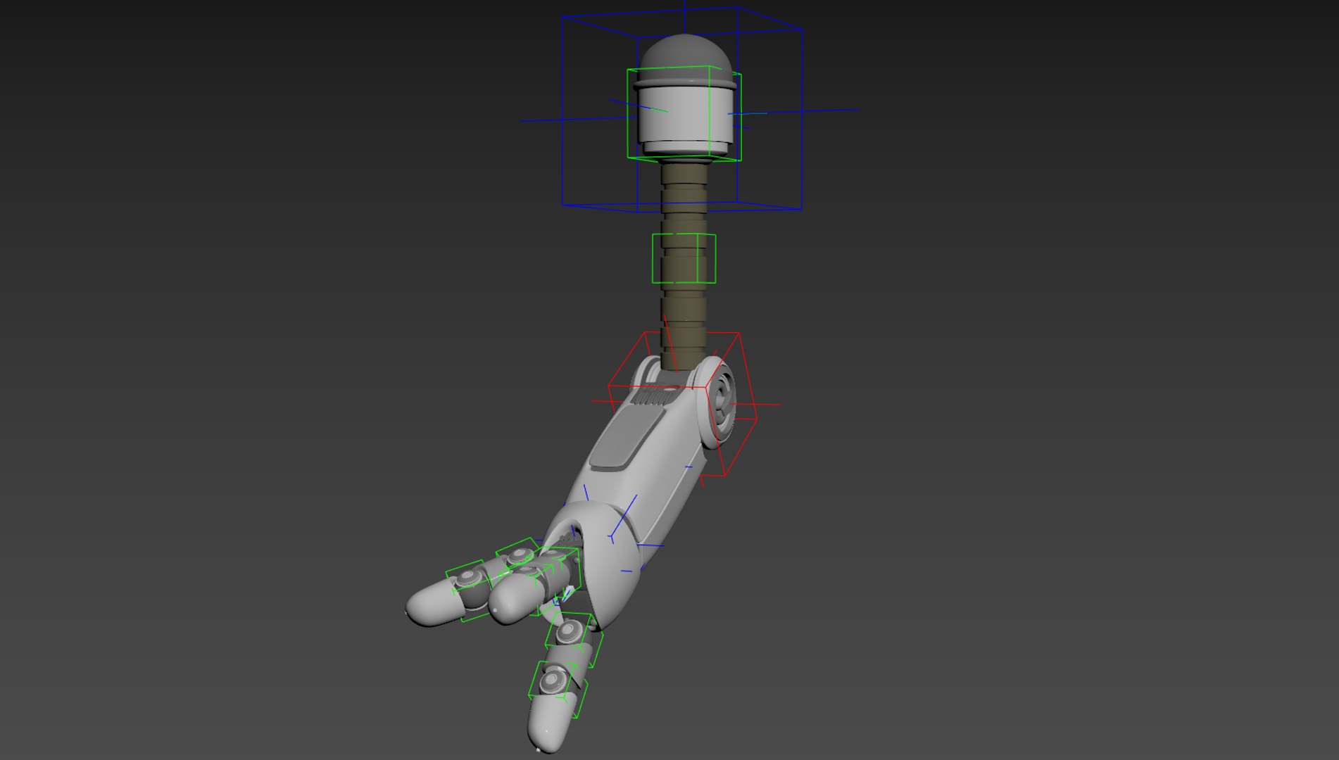 Arm Robot Rigged 3D Model - TurboSquid 1716221
