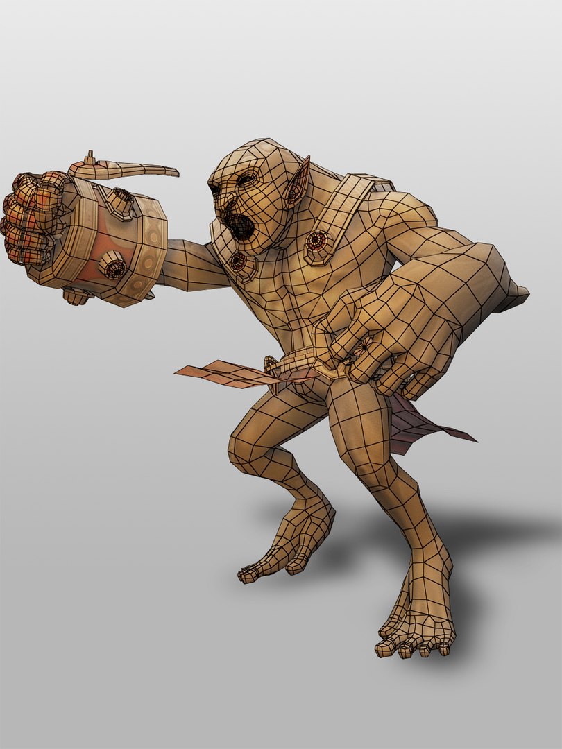 3d Character Troll