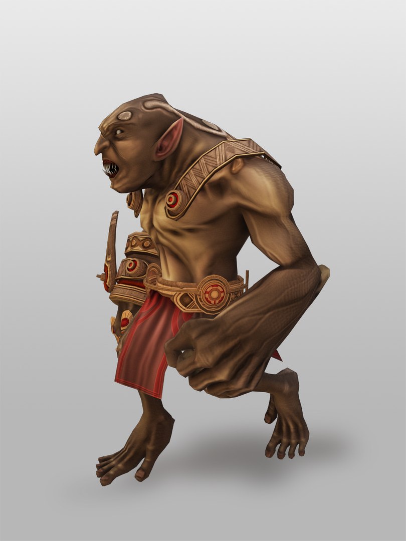 3d Character Troll