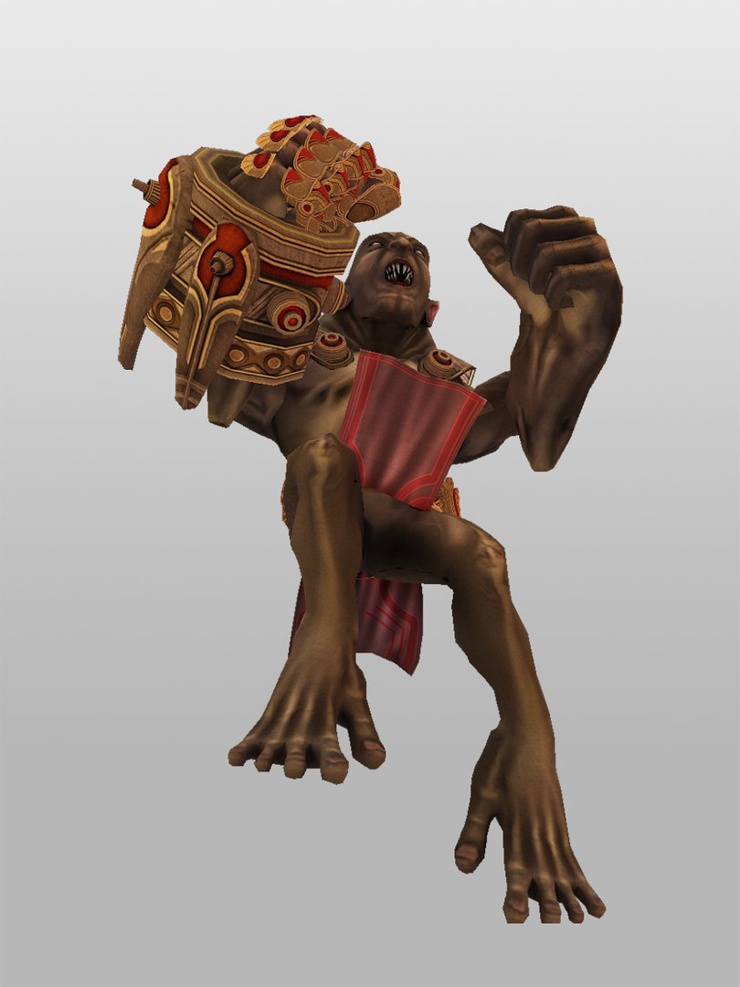3d Character Troll