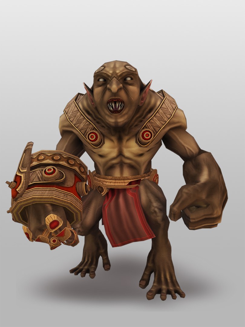 3d Character Troll