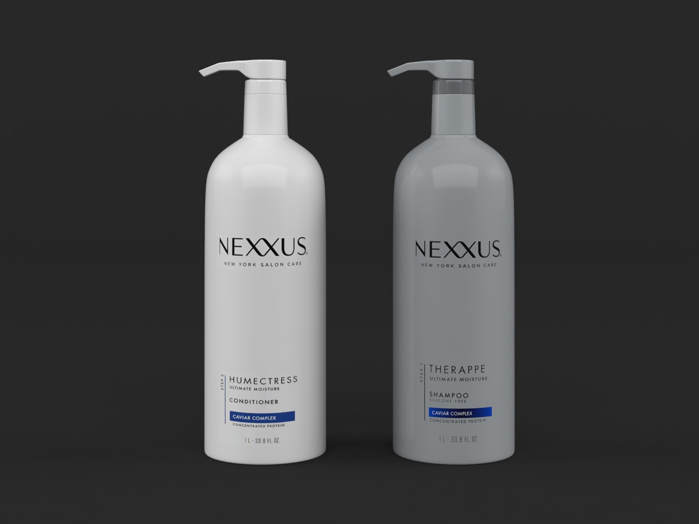 Nexxus Shampoo Conditioner 3D - TurboSquid 1442346