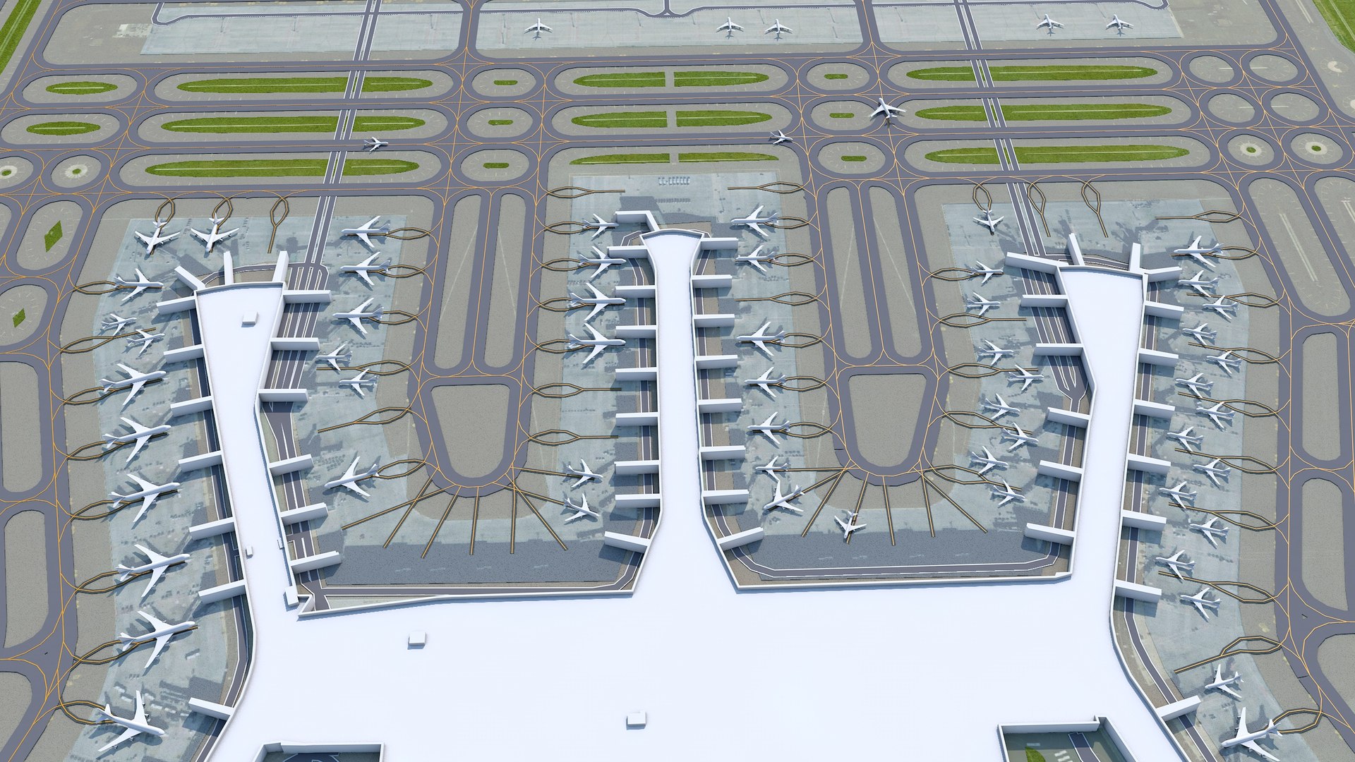 3D Istanbul Airport - TurboSquid 2013526