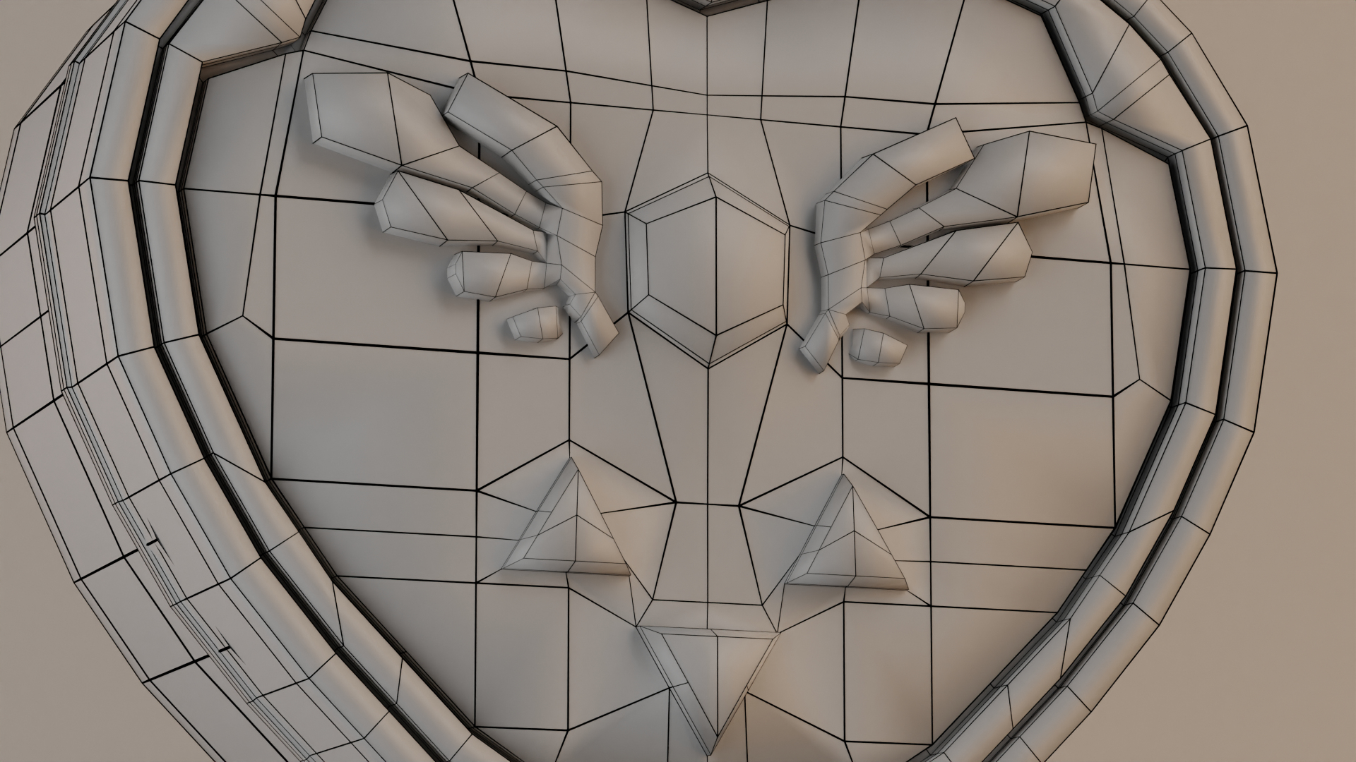 Undertale - Heart Locket Modelo 3D - TurboSquid 1953377