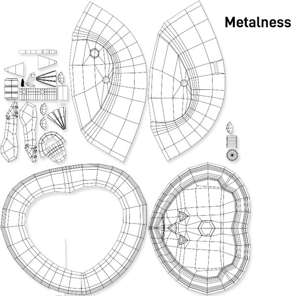 Undertale - Heart Locket 3D 모델 - TurboSquid 1953377