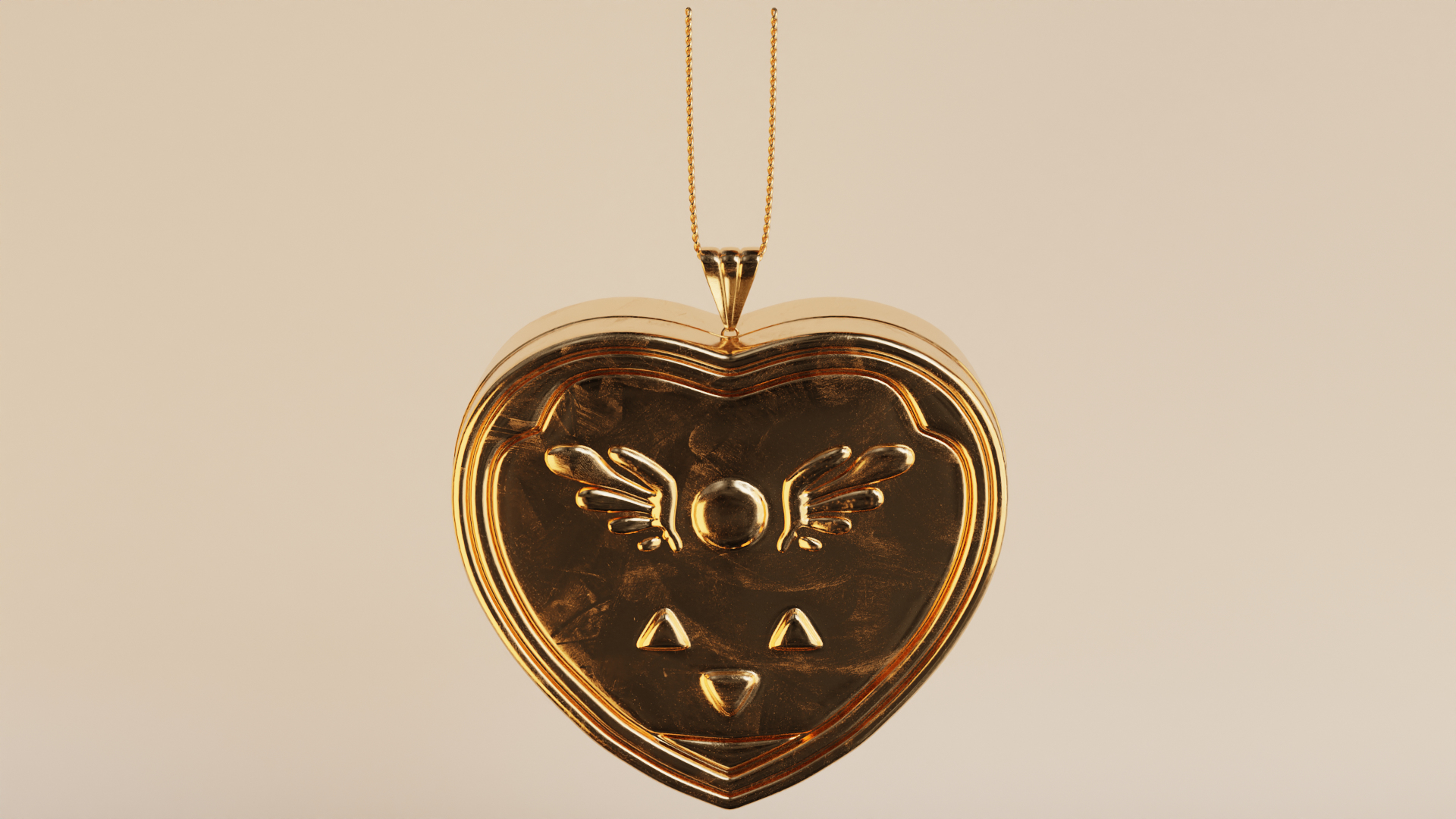 3D Undertale - Heart Locket Model - TurboSquid 1953377