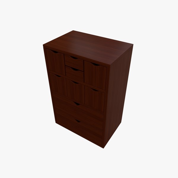3d model cabinet dae box